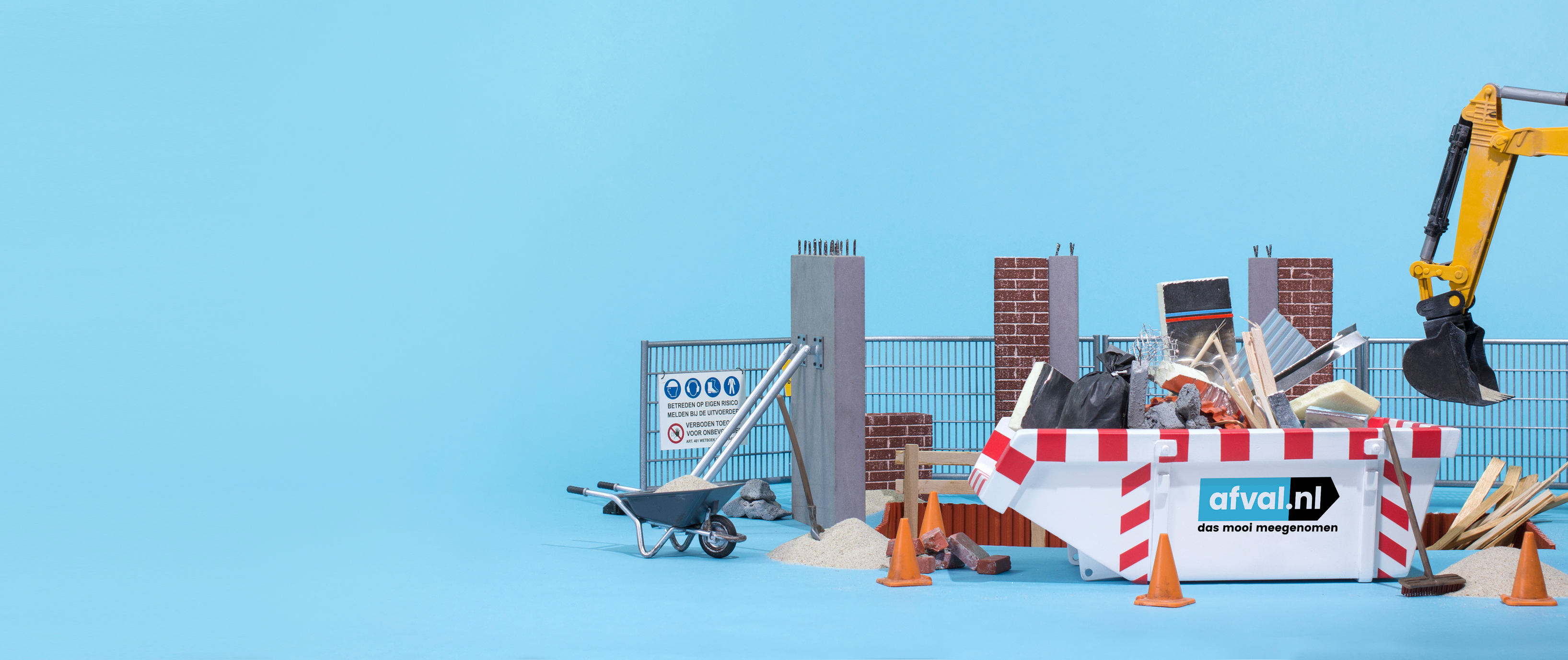 Afvalcontainer huren? Diverse formaten | Afval.nl