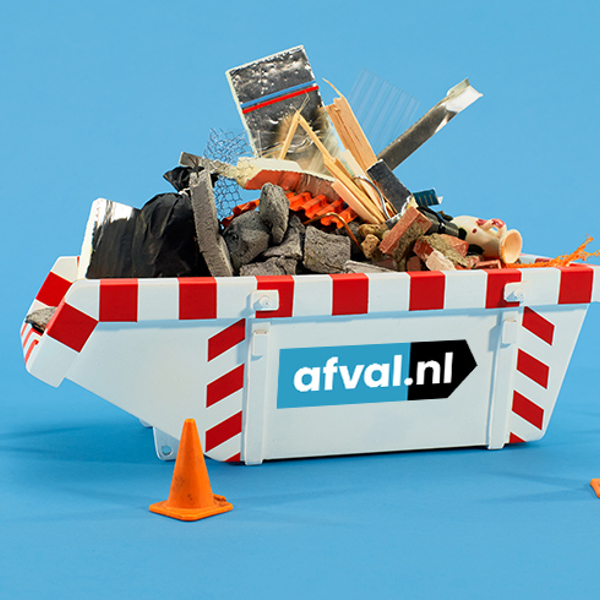 Bouwafval container 6m3 huren voor €364,00 – Afval.nl